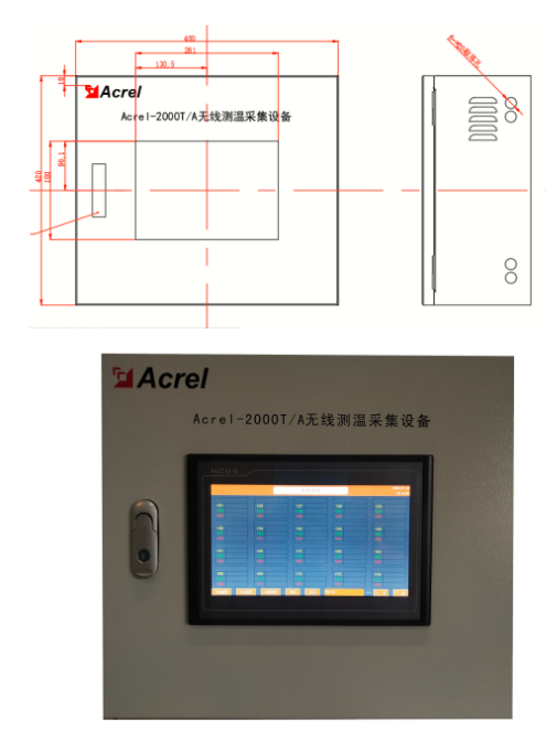 Acrel-2000T/A-安科瑞无线测温采集设备 壁挂式安装上行485-其他仪器仪表价格|报价|厂家—智慧城市网